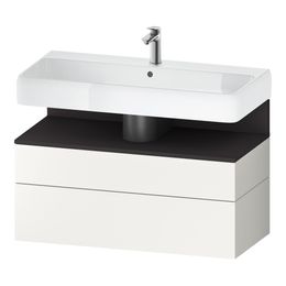 Duravit Waschtischunterschrank Qatego 99x47x59cm, gra m/we m, 1 Kast, m B (QA4395080840010)