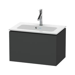Duravit Waschtischunterschrank Compact L-Cube 62x39,1cm, graph ma, 1 Ausz., wandh&auml;ngend (LC615604949)