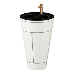 Duravit Waschtischunterschrank c-bonded Set Starck 1 56x86,4x60,5cm, st, G b ge, No w s-matt (S19515O04390010)