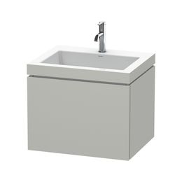 Duravit Waschtischunterschrank c-bonded L-Cube 60 x48cm, 1 HL, bg ma, 1 Ausz., wandh&auml;ngend (LC6916O0707)