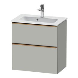 Duravit Waschtischunterschrank D-Neo Compact 61x37,2, b geb/gr m, 1 Kast, 1 A, wandh&auml;ngend (DE4368004070000)