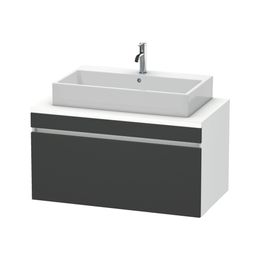 Duravit Waschtischunterschrank DuraStyle 100x54,8cm, gra m/we ma, f Kons, 1 Ausz. (DS531404918)