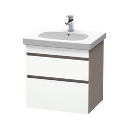Duravit Waschtischunterschrank DuraStyle 60x45,3cm, we. m/bas ma, 2 SchKa., wandh&auml;ngend (DS648301843)