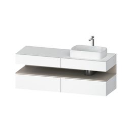 Duravit Waschtischunterschrank Qatego 160x55x60cm, T m/we m, Pl, B r, Nischenb (QA4778091180010)