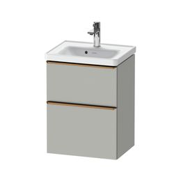 Duravit Waschtischunterschrank D-Neo 48,4x37,2x62,5cm, 1 Kast, b geb/grau ma (DE4350004070000)