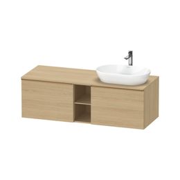 Duravit Waschtischunterschrank D-Neo 140x55cm, 2 A, 1 Pl, B R, b geb/Ei Nat (DE4950R04300000)