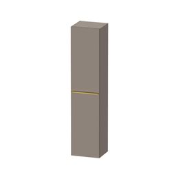 Duravit Hochschrank D-Neo 40x36cm, 1 T&uuml;r, 5 B&ouml;, An L, g pol/Bas ma (DE1328L34430000)