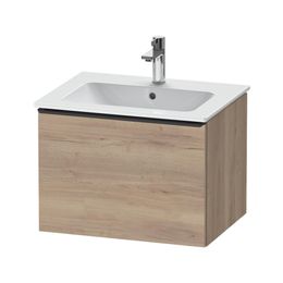 Duravit Waschtischunterschrank D-Neo 61x46,2cm, sw/Ei marm., 1 Ausz., wandh&auml;ngend (DE42610BD550000)