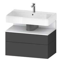 Duravit Waschtischunterschrank Qatego 79x47x59cm, w m/Gr m, 1 Kast, 1 Ausz. (QA4394018490000)