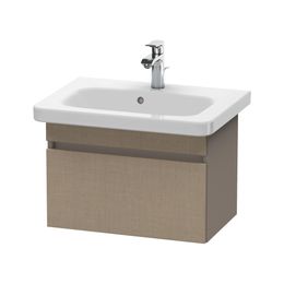 Duravit Waschtischunterschrank Com DuraStyle 58x36,8cm, leinen/basalt matt, 1 Auszug (DS637907543)