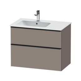 Duravit Waschtischunterschrank D-Neo 81x46,2cm, 1 Kast, B L, sw/Bas ma (DE43660BD430000)