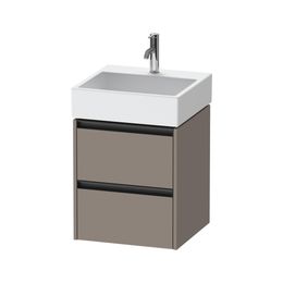 Duravit Waschtischunterschrank Ketho.2 48,4x46cm, bas. ma, 2 Schub., wandh&auml;ngend (K25274043430000)