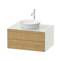 Duravit Waschtischunterschrank o. ES White Tulip 40,8x80x 55, 2 SBK, E N mas/wei&szlig; s-matt (WT49850H5360010)