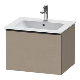 Duravit Waschtischunterschrank D-Neo 61x46,2cm, sw/Leinen, 1 Ausz., wandh&auml;ngend (DE42610BD750000)