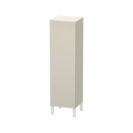 Duravit Halbhochschrank L-Cube 40x36,3x132cm, T&uuml;r links, taupe matt (LC1178L9191)