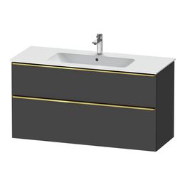 Duravit Waschtischunterschrank D-Neo 121x46,2cm, g pol/gra m, 1 Kast, 1 Ausz. (DE4364034490000)