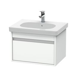Duravit Waschtischunterschrank Ketho 60x45,5cm, we m, 1 Auszug, wandh&auml;ngend (KT667001818)