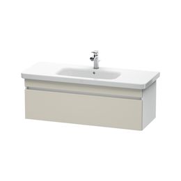 Duravit Waschtischunterschrank DuraStyle 113x44,8cm, tau/we ma, 1 Ausz., wandh&auml;ngend (DS639509118)
