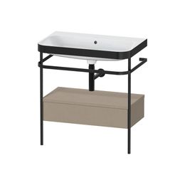 Duravit M&ouml;belwaschtisch-Kombi Happy D.2 Plus 77,5x49cm, o HL, lei, m Konso, 1 Lad (HP4742N7575)