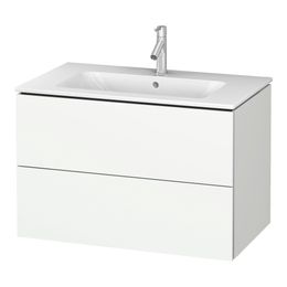 Duravit Waschtischunterschrank L-Cube 82x48,1cm, we. matt, 2 Schub., wandh&auml;ngend (LC624108484)