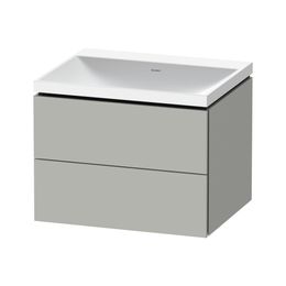 Duravit M&ouml;bel-Set L-Cube 60x48x48cm, o HL, betongr ma, 2 Schub. (LC6950N07070000)