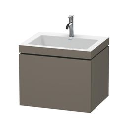 Duravit Waschtischunterschrank c-bonded L-Cube 60 x48cm, 1 HL, f G m, 1 Ausz., wandh&auml;ngend (LC6916O9090)