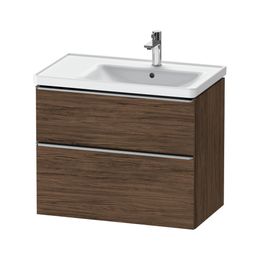 Duravit Waschtischunterschrank D-Neo 78,4x45,2cm, 1 Kast, B R, ES geb/Nu dkl. (DE4358070210000)