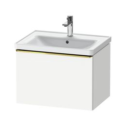 Duravit Waschtischunterschrank D-Neo 63,4x45,2cm, g pol/w ma, 1 Ausz., wandh&auml;ngend (DE4254034180000)
