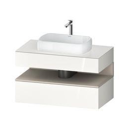 Duravit Waschtischunterschrank Qatego 100x55x60cm, T m/we g, Pl, Nischenb (QA4731083220010)