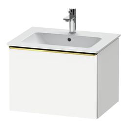 Duravit Waschtischunterschrank D-Neo 61x46,2cm, g pol/wei&szlig; ma, 1 Ausz., wandh&auml;ngend (DE4261034180000)