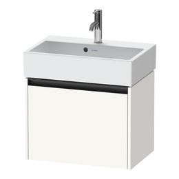 Duravit Waschtischunterschrank Ketho.2 Compact 58,4x39x44cm, 1 Ausz., wandh&auml;ngend, we. matt (K25073084840000)