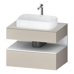 Duravit Waschtischunterschrank Qatego 80x55x60cm, w m/ta m, Pl, Nischenb (QA4730018910010)