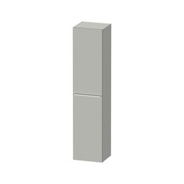 Duravit Hochschrank D-Neo 40x36cm, 1 T&uuml;r, 5 B&ouml;, An L, chr/Beton ma (DE1328L10070000)