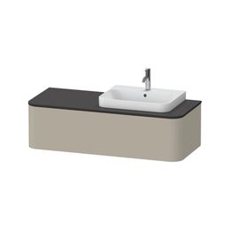 Duravit Waschtischunterschrank o. ES Happy D.2 Plus 35,4x130cm, 1 Ausz., Tau s-matt, rechts (HP4942R60600010)