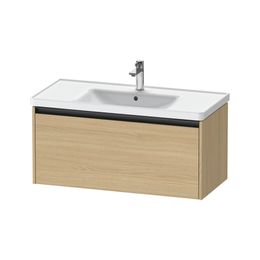 Duravit Waschtischunterschrank Ketho.2 98,4x45,5cm, Ei Nat, 1 Ausz., wandh&auml;ngend (K25084030300000)