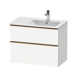 Duravit Waschtischunterschrank D-Neo 81x46,2cm, 1 Kast, B re, bron geb/we ma (DE4367004180000)