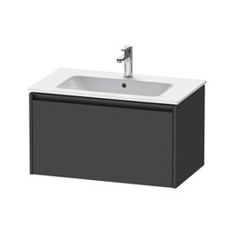 Duravit Waschtischunterschrank Ketho.2 81x48cm, graph ma, 1 Auszug, wandh&auml;ngend (K25063049490000)