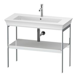 Duravit Waschtisch-Konsole White Tulip 98,4x45cm, we hgl, Metall, bodenstehend (WT454108585)