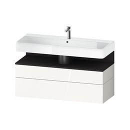 Duravit Waschtischunterschrank Qatego 119x47x59cm, gra m/we g, 1 Kast, m B (QA4396080220010)