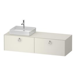 Duravit Waschtischunterschrank White Tulip 160x55cm, B l, No w m, k Ein/o Be (WT4890L39390000)