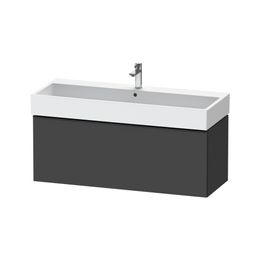 Duravit Waschtischunterschrank D-Neo 118,4x44,2cm, sw/Grap ma, 1 Ausz., wandh&auml;ngend (DE42750BD490000)