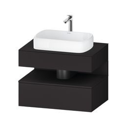 Duravit Waschtischunterschrank Qatego 80x55x60cm, gra m, Pl, 1 Schubkast. (QA4730080800000)