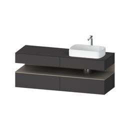 Duravit Waschtischunterschrank Qatego 160x55x60cm, ba m/Gr m, Pl, Beck. re (QA4778043490000)