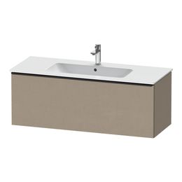Duravit Waschtischunterschrank D-Neo 121x46,2cm, sw/Leinen, 1 Ausz., wandh&auml;ngend (DE42640BD750000)