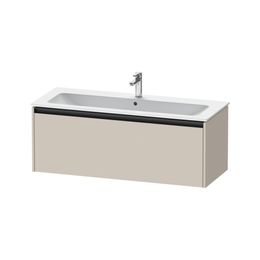 Duravit Waschtischunterschrank Ketho.2 121x48cm, Tau ma, 1 Auszug, wandh&auml;ngend (K25065091910000)