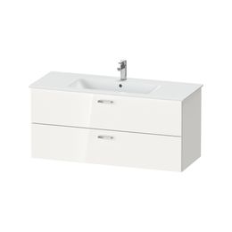 Duravit M&ouml;bel-Set XBase 123x49cm, WT, WTU 2 SchKa., Spanplattenschraube, we. gl (XB007804545)
