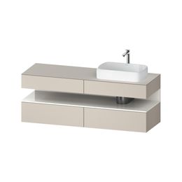 Duravit Waschtischunterschrank Qatego 160x55x60cm, w g/tau m, Pl, Beck. re (QA4778022910000)