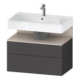 Duravit Waschtischunterschrank Qatego 79x47x59cm, T m/Gr m, 1 Kast, 1 Ausz. (QA4394091490000)