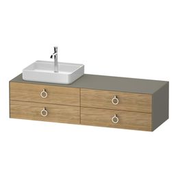 Duravit Waschtischunterschrank White Tulip 160x55cm, B L, E N StG m, k Ein/m Be (WT4995LH5920010)