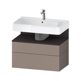 Duravit Waschtischunterschrank Qatego 79x47x59cm, gra m/ba m, 1 Kast, m B (QA4394080430010)